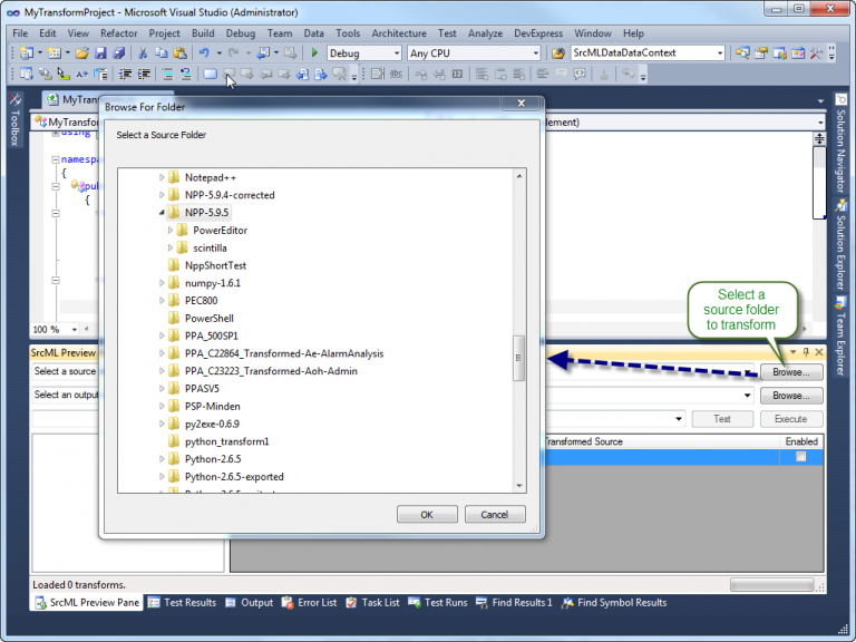 Create SrcML Document – vinayaugustine.com